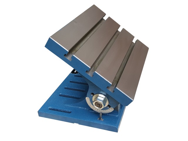 Table orientable avec rainures en T type STG90 | Braillon Magnetics | Simple inclinaison ...