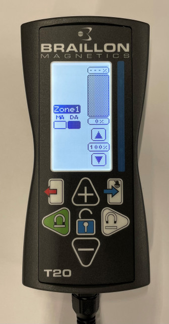 Remote control T20 type with microprocessor | Braillon Magnetics ...